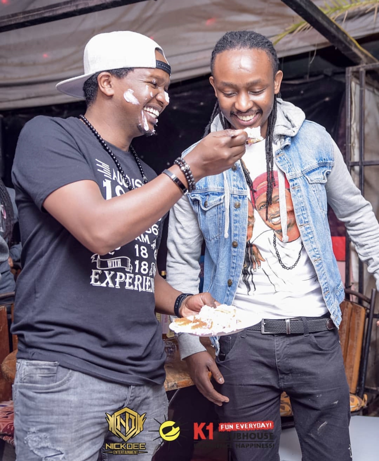 Kenyan DJ Moh Spice Splashes His Illegal Gun At DJ Kym Nick Dee’s Birthday Party - Nairobi Exposed